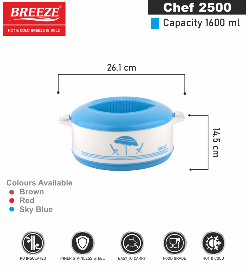 Chef 2500 Casserole - Breeze