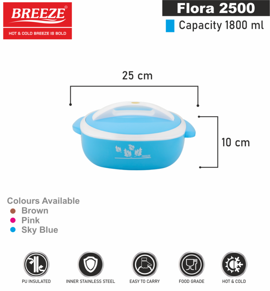 Flora 2500 Casserole - Breeze